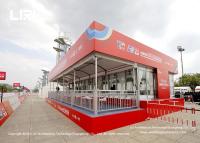 China Liri Aluminum Frame tent 10m 12m clear Span with glass walls for outdoor events for sale