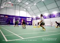 China 6000mm Height Polygon Sport Event Tents To Cover Badminton Courts for sale