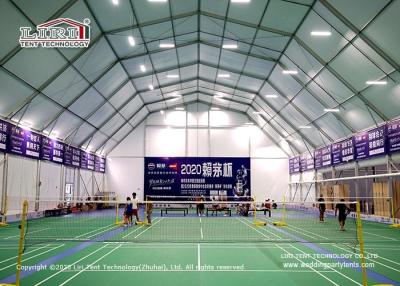China 6000mm Height Polygon Sport Event Tents To Cover Badminton Courts for sale