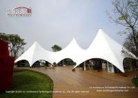 China Star Shade VIP Lounge Outdoor Event Tents With Glass Walls for sale