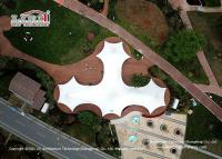 China Star Shade VIP Lounge Outdoor Event Tents With Glass Walls for sale