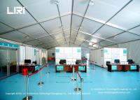 China 20 Meter Width Emergency Medical Tents Aluminum Frame Outdoor Vaccination Marquee for sale