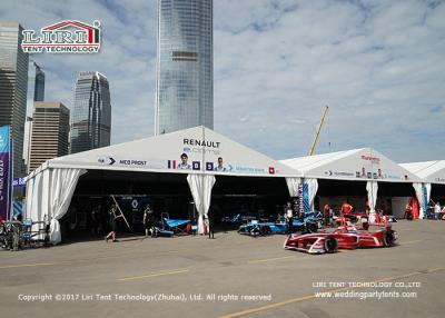 China 10m 15m Span White PVC Sport Event Tents For Racing for sale