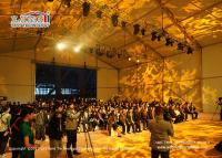 China Outdoor Conference 12m Span Width Aluminum Canopy Tent With PVC Sidewalls for sale