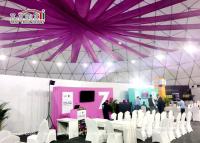 China Steel Frame Geodesic Dome Outdoor Event Tents 40m Diameter for sale