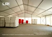 China Water Proof 16.4'' Span Industrial Storage Tents With PVC Walls for sale