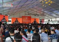 China CFM 25m Width PVC Cover Sports Marquee Tent for sale