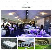 China CFM 25m Width PVC Cover Sports Marquee Tent for sale