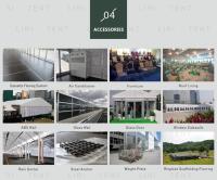 China 2.3m Mobile Collapsible Grocery Retail Store Tents For Ticket Booth for sale