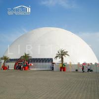China 60m Diameter Geo Dome Tents Waterproof Metal Frame for sale