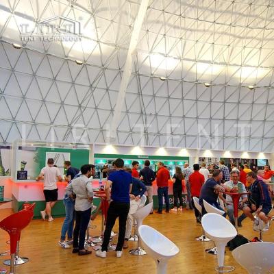 China 60m Diameter Geo Dome Tents Waterproof Metal Frame for sale