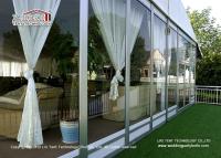 China Glass Walls 10m X 20m Dome Roof Arcum Tent For Golf Games for sale