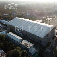 China 8m Glass Sidewalls Large Permanent Tent For Sports Venue for sale