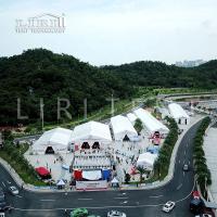 China Outdoor Clear Span Book Fair Trade Show Tent Wind Resistance 100 Km/H for sale
