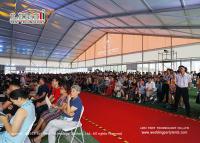China Ceremony Aluminum Structure Outdoor Event Tents With PVC Roof 850g/Sqm for sale
