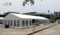 China Aluminum PVC Mini Outdoor Party Tents With White Closed Curtain for sale
