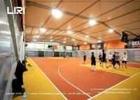 China Transparent 18x25 Indoor Basketball Court Tent With Clear PVC Fabric for sale