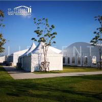 China 3x3m Aluminium Pagoda Tents With Plain PVC Sidewalls for sale