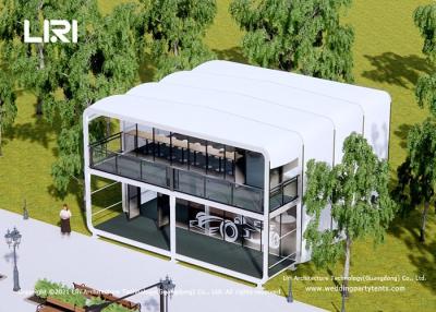 China 10m PVC Double Layers Glamping Pod Hotel Resort Tents For Specialty Store for sale