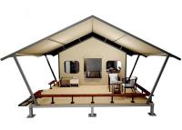China Luxury Safari Glamping Outdoor Desert Lodge Tent For Camping for sale