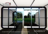 China Water Resistant Modern Glamping Capsule With One Bedroom for sale
