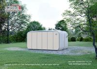 China Water Resistant Modern Glamping Capsule With One Bedroom for sale