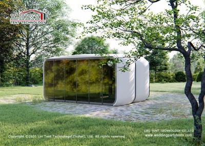 China Water Resistant Modern Glamping Capsule With One Bedroom for sale