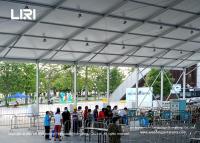 China 40x40m Big Waterproof Outdoor Tents  With Aluminum Frame For Medical Or Event for sale