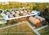 China 5m Clear Span Luxury Glamping Tents Resort Platform for sale