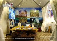 China High Peak Roof Line White 5x5m Pagoda Tent For Temporary Exhibition for sale