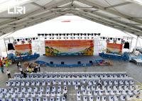 China DIN 4102B1 Island Outdoor Event Tents For People Gethering for sale
