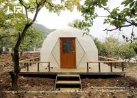 China Geodesic Dome Round Glamping Hotel Resort Tents Platform for sale