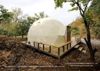 China Geodesic Dome Round Glamping Hotel Resort Tents Platform for sale