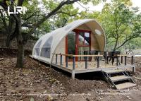 China Waterproof Military Camouflage Luxury Glamping Tents Round Four Season for sale
