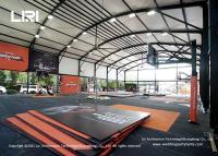 China 10m X 20m Sport Event Tents With Roof Lining Curtain Tempered Glass Walls for sale