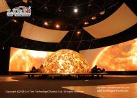 China Flame Retardant Theatre Geodesic Dome Tents With Projection Screen for sale