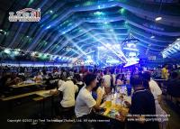 China Movable Flame Retardant Polygon Tent For Big Festival for sale