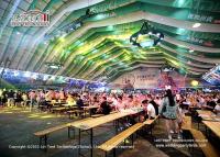 China Movable Flame Retardant Polygon Tent For Big Festival for sale