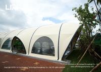 China 5x9M Shell Shape Luxury Glamping Tents For Five Star Hotel for sale