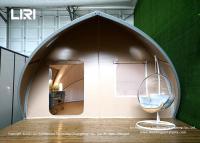 China 5x9M Shell Shape Luxury Glamping Tents For Five Star Hotel for sale