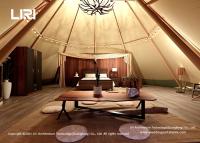 China 8m Teepee Luxury Glamping Tents Special Shape For Outdoor Party for sale