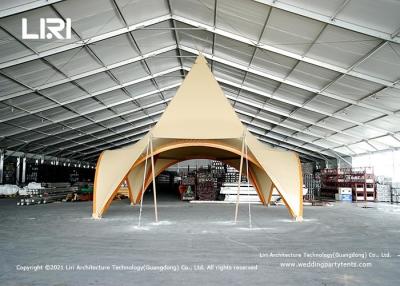 China 8m Teepee Luxury Glamping Tents Special Shape For Outdoor Party for sale