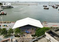 China 40*25M Outdoor Event Tents To Celebrate Harvest Festival Guishan Island for sale