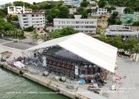 China 40*25M Outdoor Event Tents To Celebrate Harvest Festival Guishan Island for sale