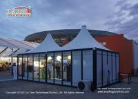 China Multi Functional Outdoor Event High Peak Modular Tents For Catering Or Trade Show for sale