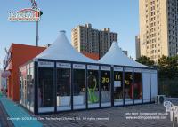 China Multi Functional Outdoor Event High Peak Modular Tents For Catering Or Trade Show for sale