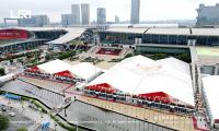 China UV Resistant PVC Hall Tent For 130th Canton Fair Event for sale