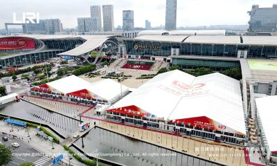 China UV Resistant PVC Hall Tent For 130th Canton Fair Event for sale