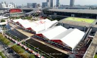 China UV Resistant PVC Hall Tent For 130th Canton Fair Event for sale