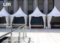 China Plain PVC Sidewalls Aluminium Pagoda Tent For National Games PRC for sale